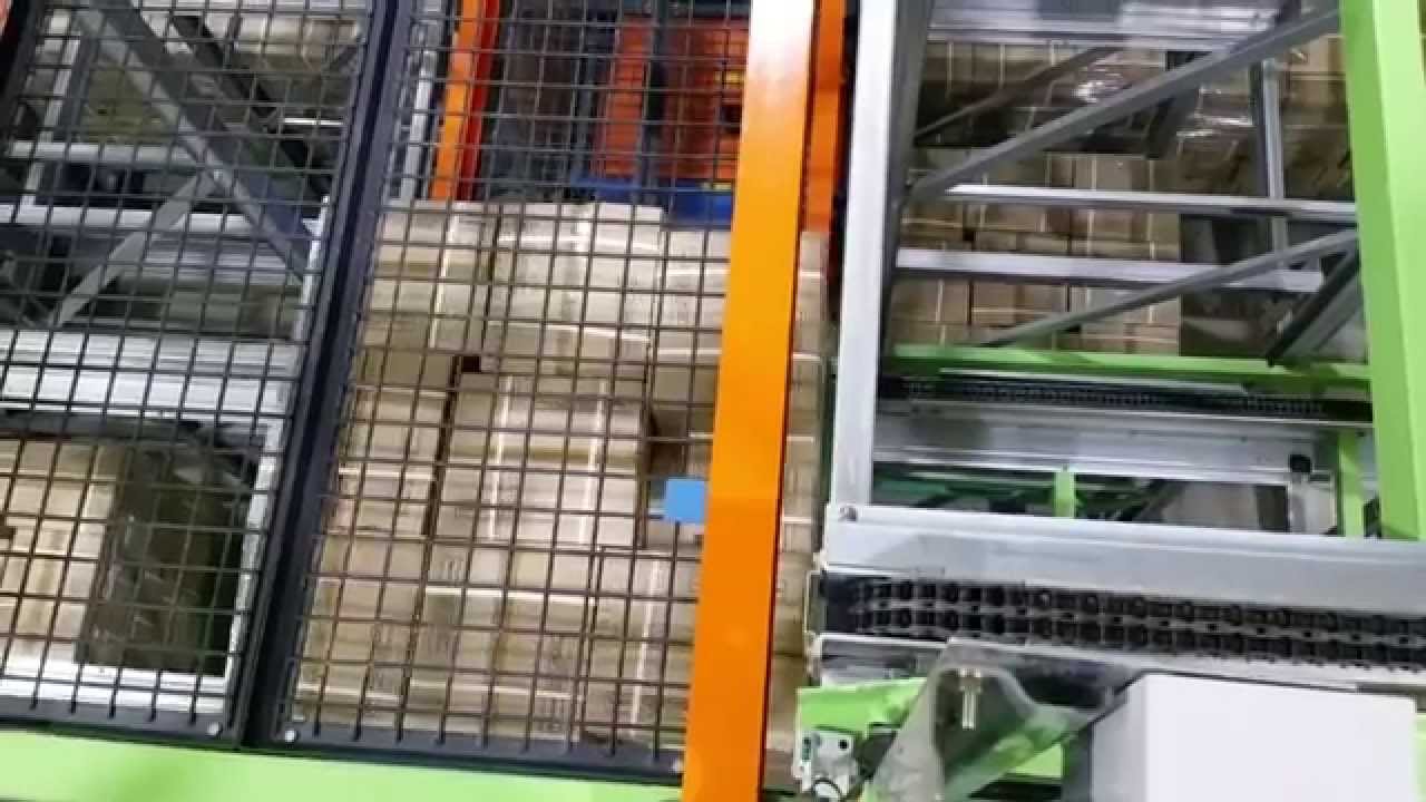 AS/RS, Shuttle Rack System - YouTube