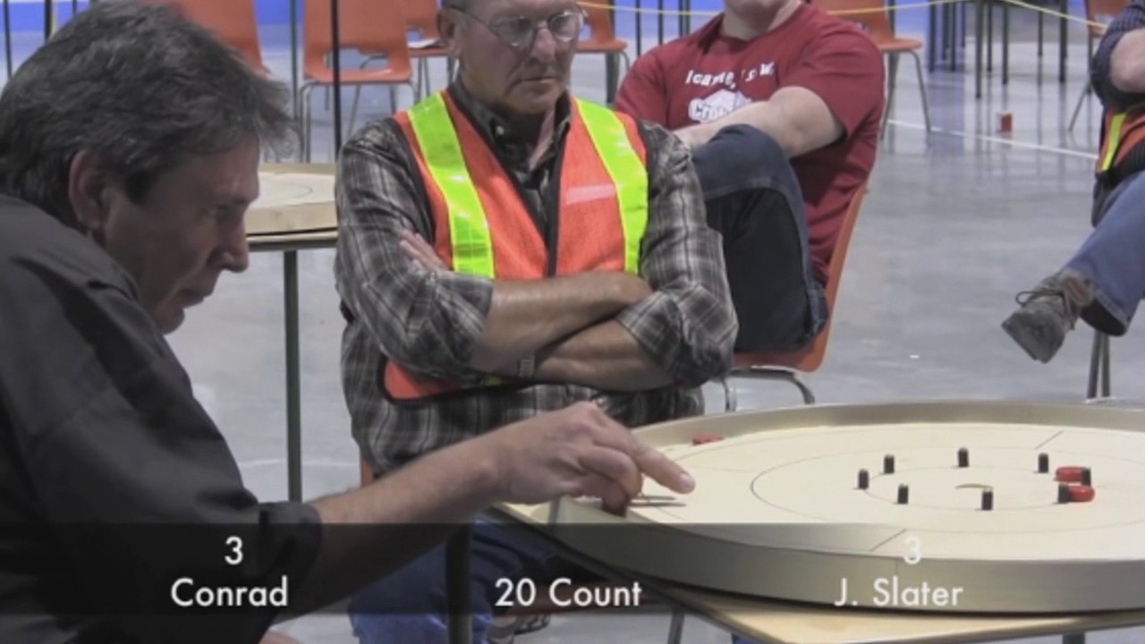 Exciting Crokinole World Championship - YouTube