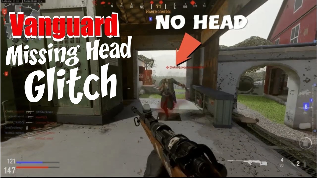 Call of Duty Vanguard Glitch No Head - Gameplay of Character with ...