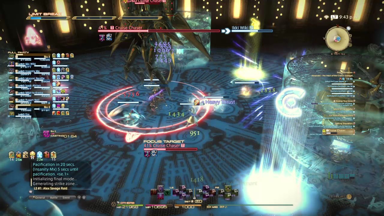 FFxiv A11s sch ,fénix raid - YouTube