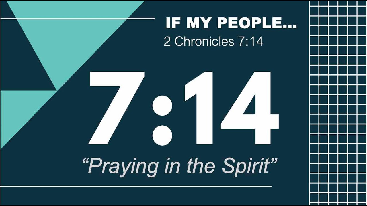 Transformation from the Inside Out: Praying in the Spirit -- March 09 ...