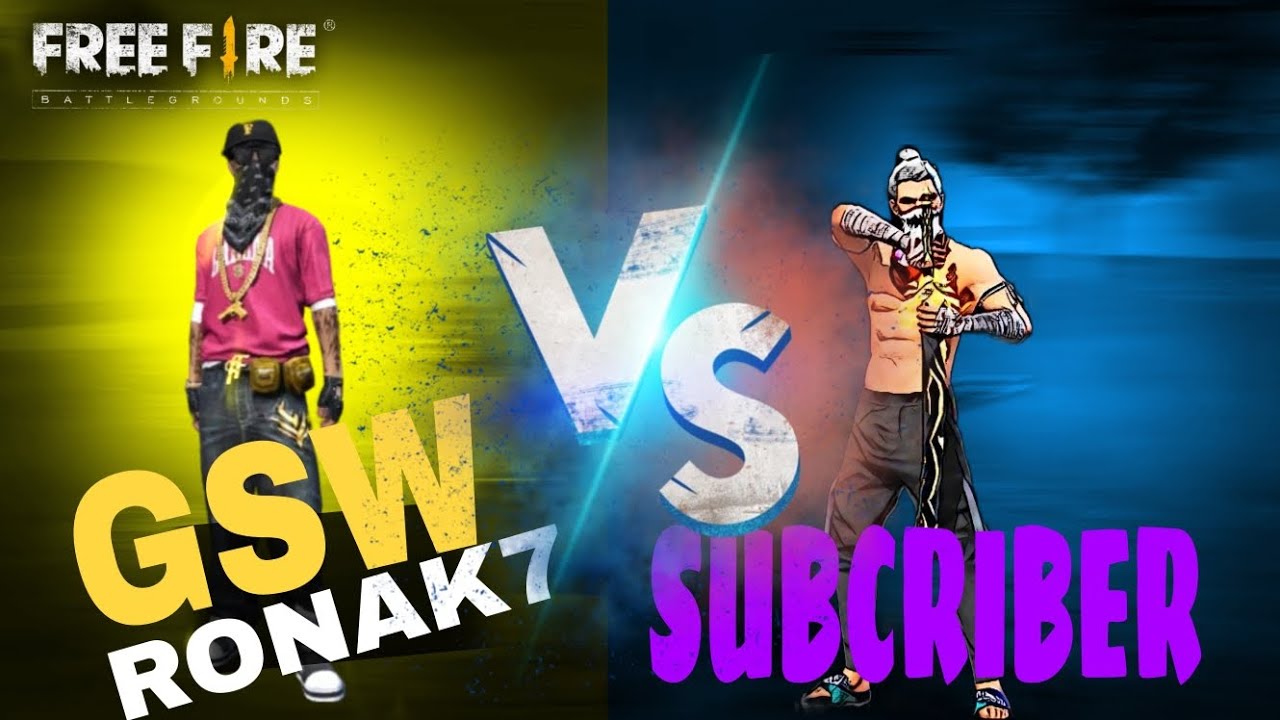 subcriber challange me for 1vs1 custome | free fire challenge game play ...