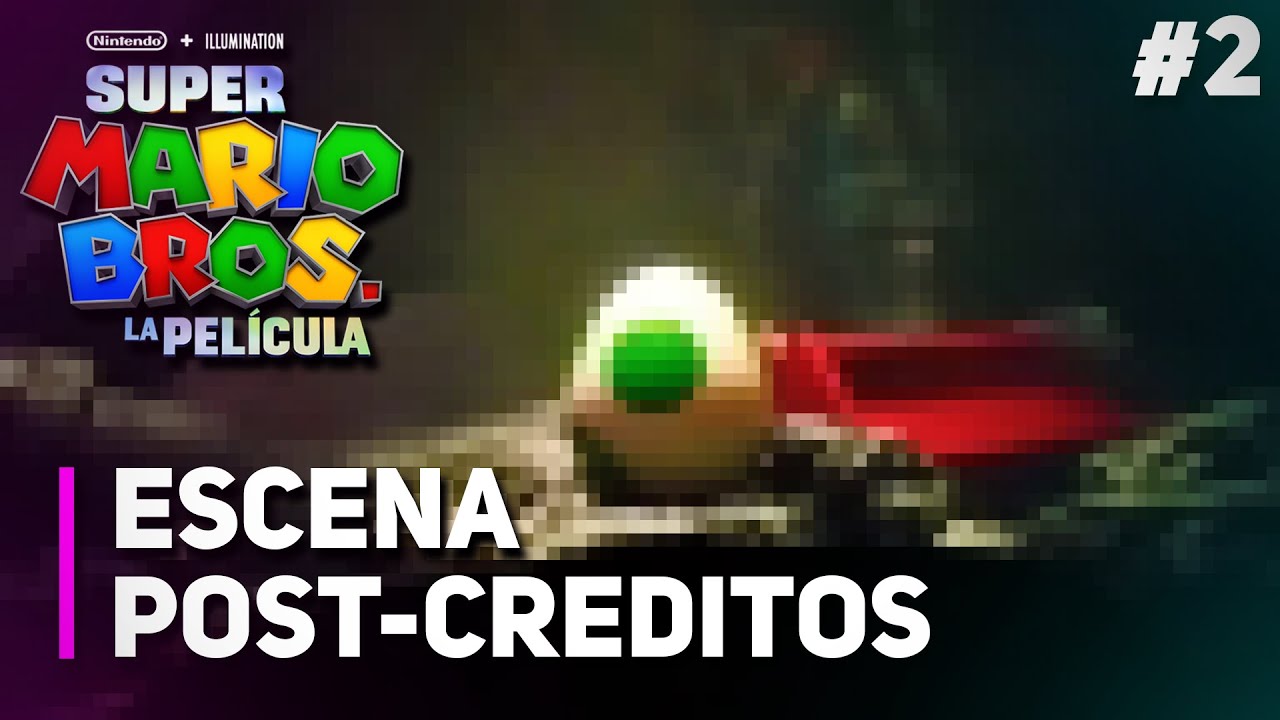 🤔SEGUNDA ESCENA POST CREDITOS de SUPER MARIO BROS: LA PELICULA ...