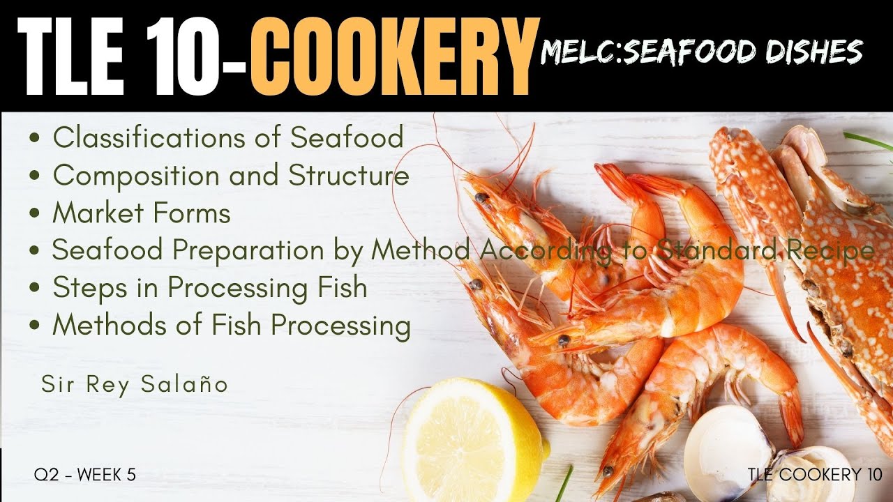 #cooking TLE Cookery 10 QUARTER 2 WEEK 5 - YouTube