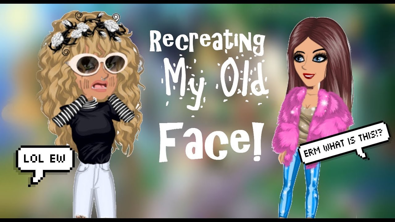 REACREATING MY FIIRST MSP FACE - YouTube