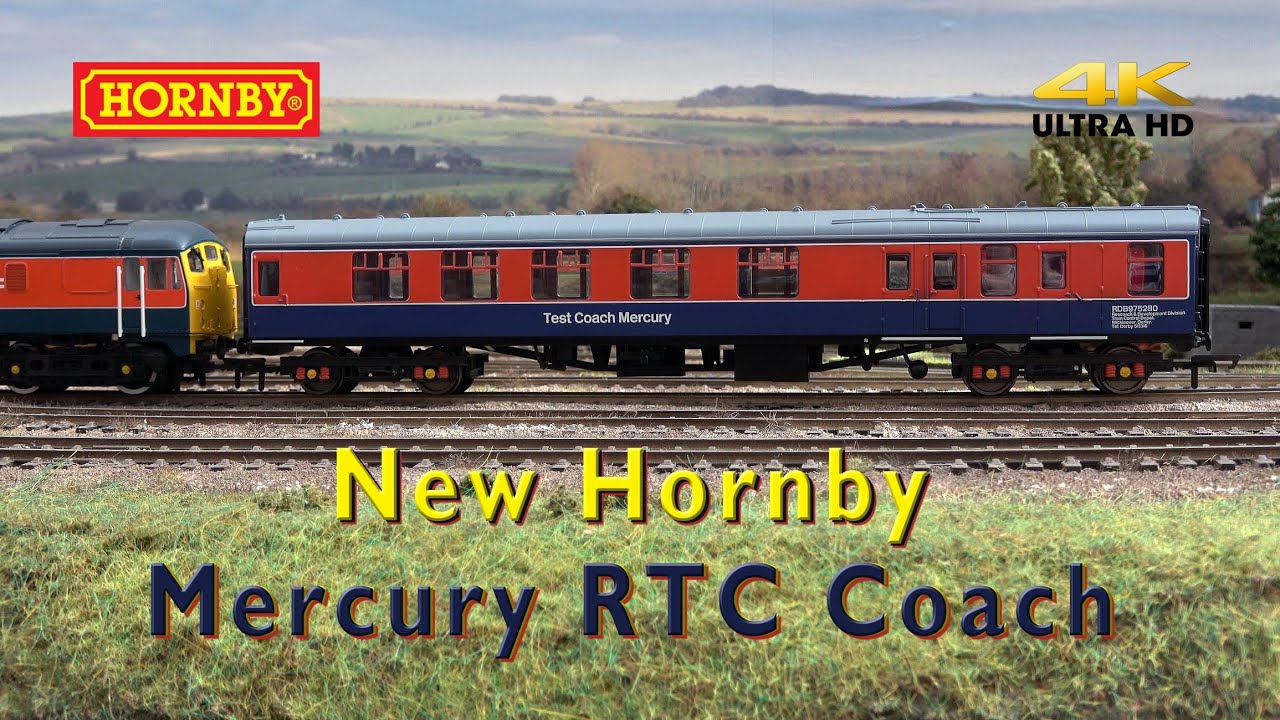 New Hornby RTC Mercury Test Coach - YouTube