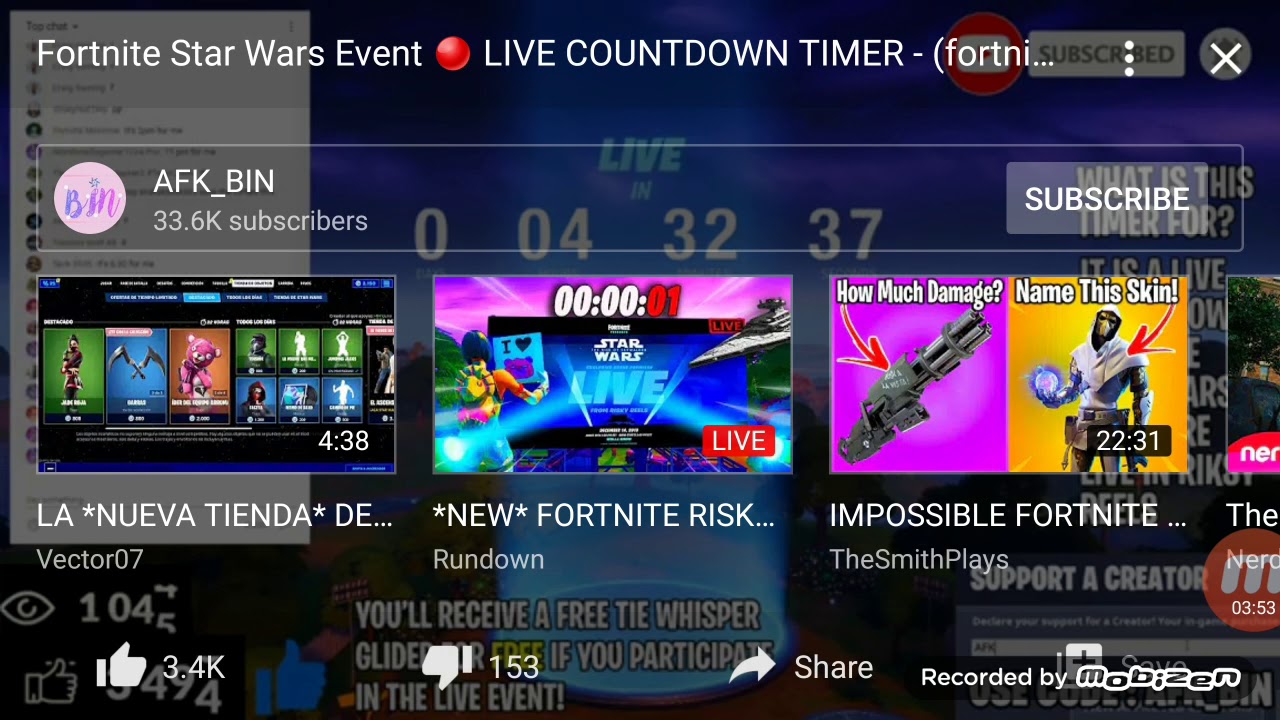 Fortnite event countdown part 1 - YouTube