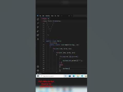 Print Diamond Shape Starpattern program in java l #star#daimondstarpattern #trending #shorts # ...