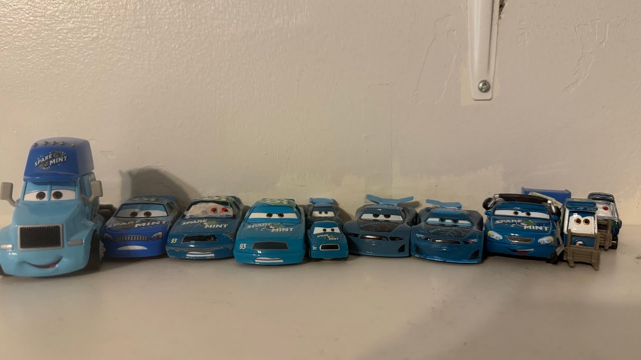 Mattel Disney Pixar Cars Team Spare Mint (Racers, Pitties, Ernest and ...