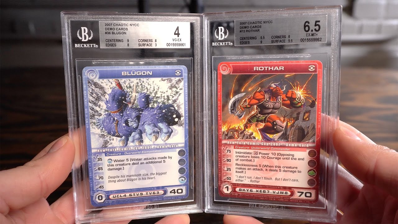 My 2024 Chaotic Card Collection! (4k) - YouTube