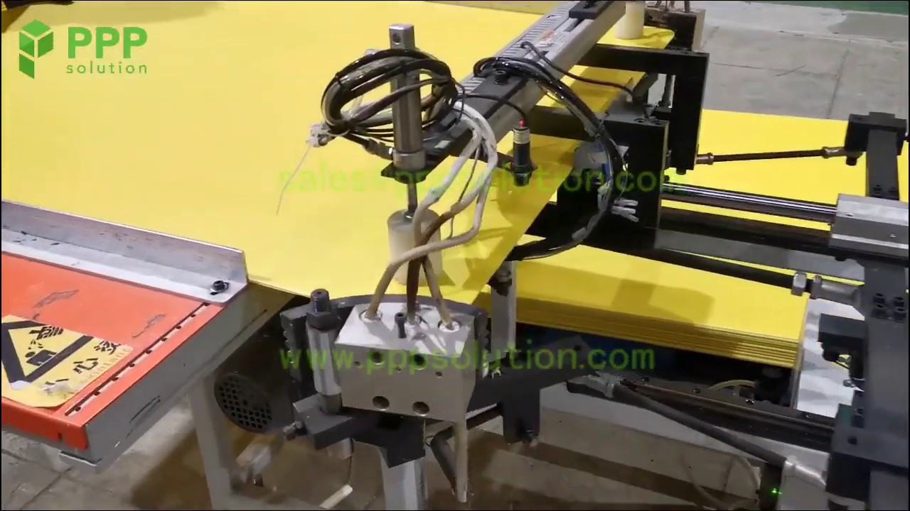 Semi Auto PP Corrugated Sheet Edge Sealing Machine for PP Hollow Board ...