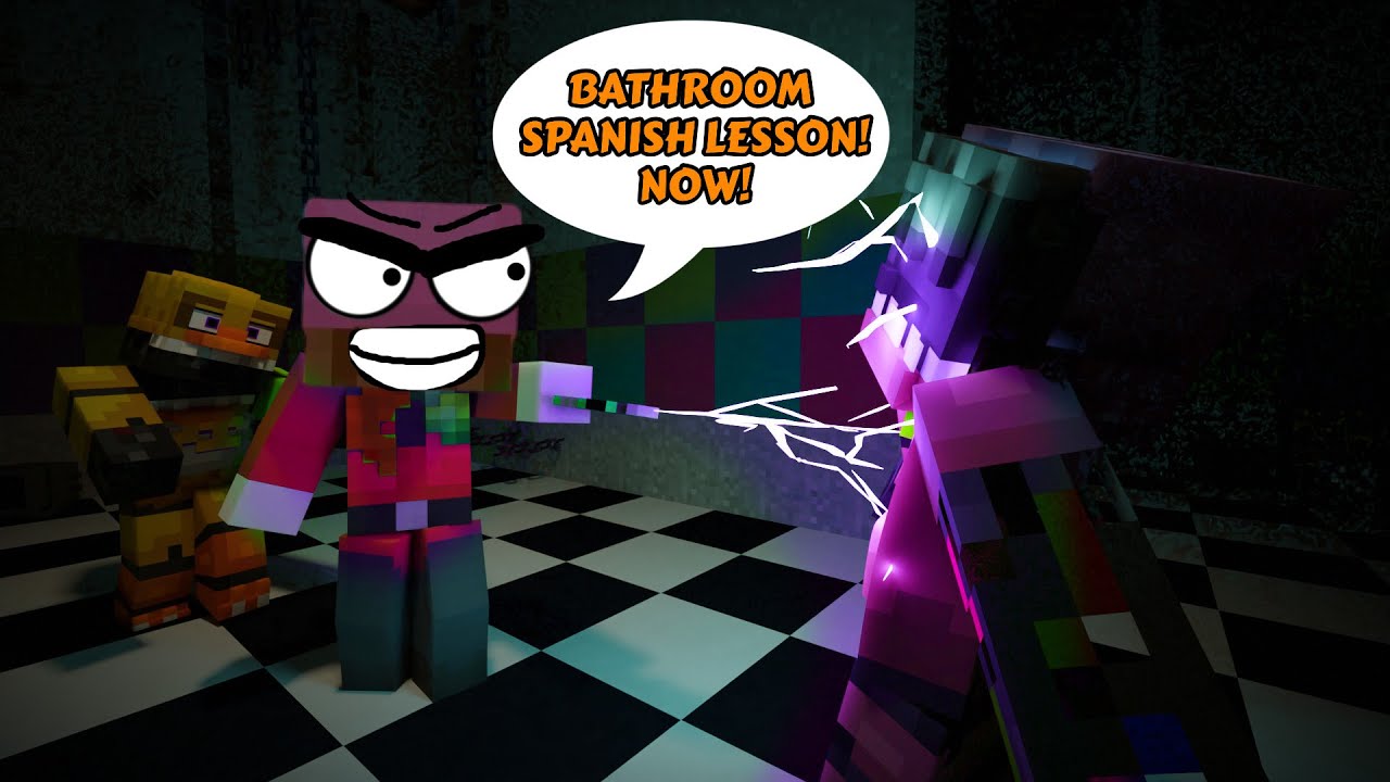 Cupcake Teaches us Spanish! || FNaF 2 Night 3 Extras! - YouTube