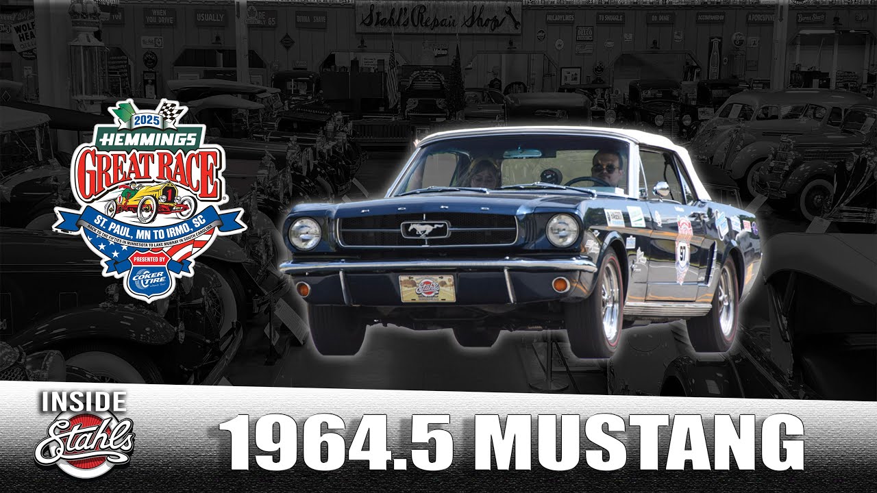 Inside Stahls Episode 20 - 1964.5 Mustang and the Great Race Spring ...