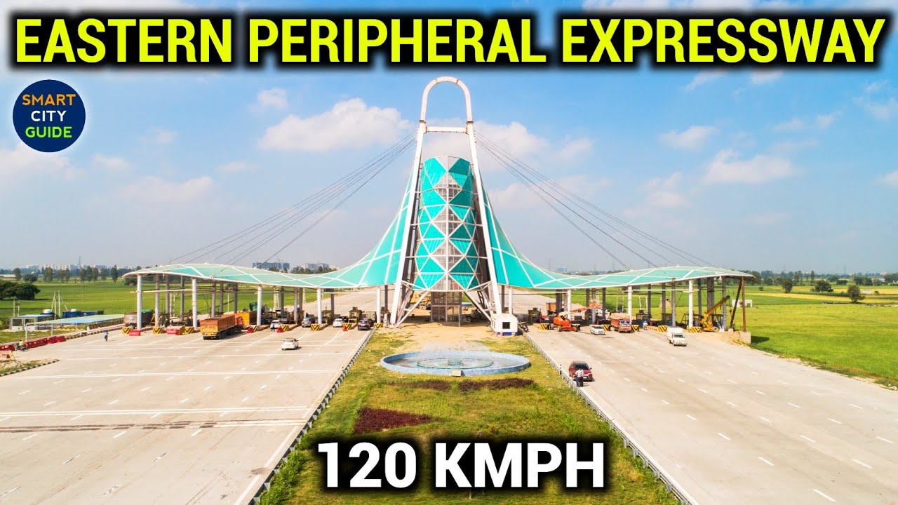 EASTERN PERIPHERAL EXPRESSWAY | India's SUPER FAST EXPRESSWAY Explained ...