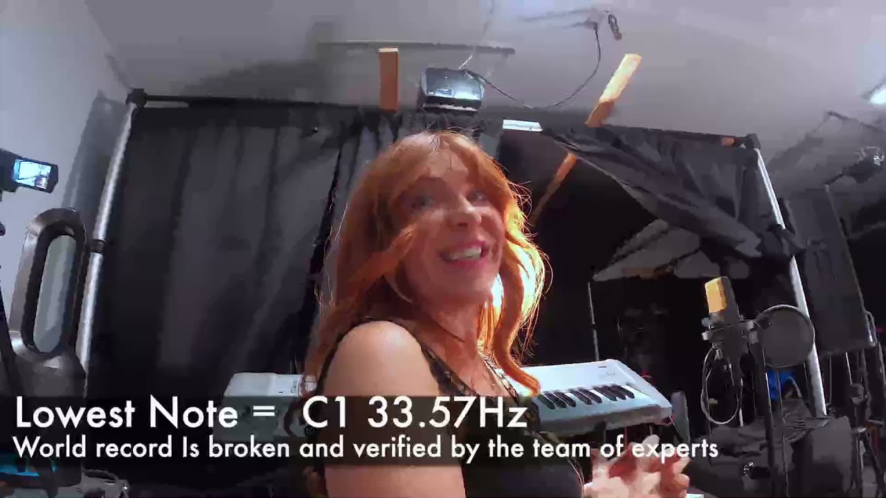 Joy Chapman World Record Female Lowest Vocal Note 2021 (Long Version ...