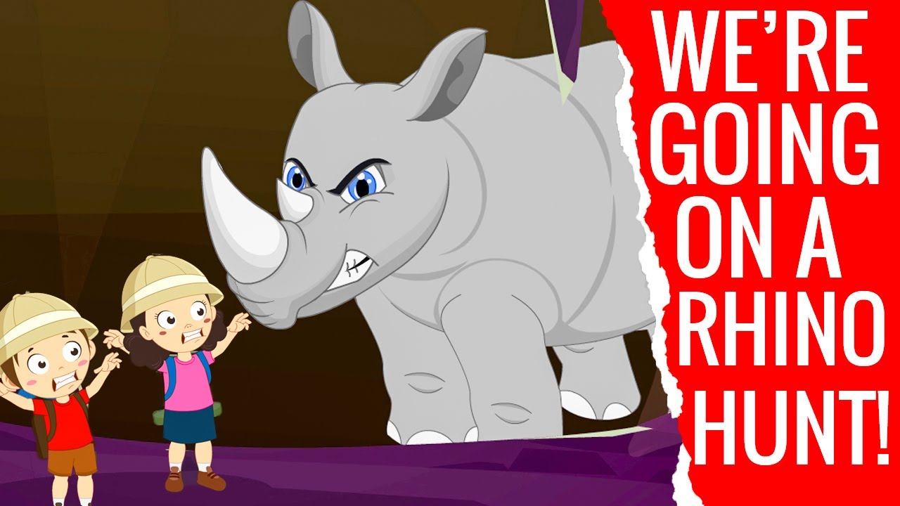 We're Going on a Rhino Hunt - Preschool Songs & Nursery Rhymes for ...