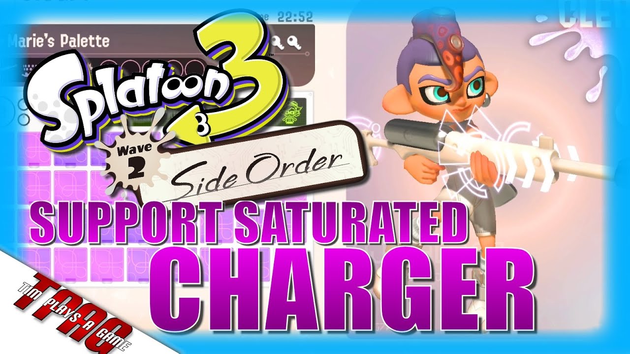 Support Saturated Charger | Splatoon 3: Side Order | TPAG - YouTube