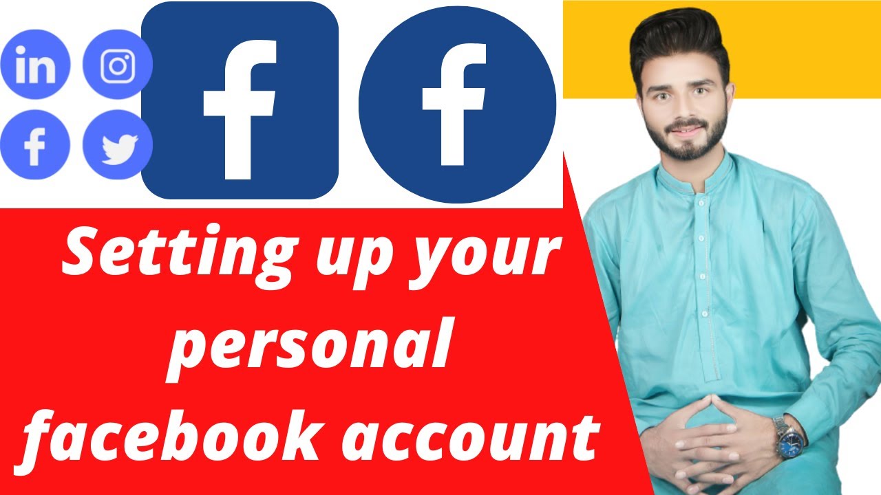 Setting up facebook personal account || facebook account complete ...
