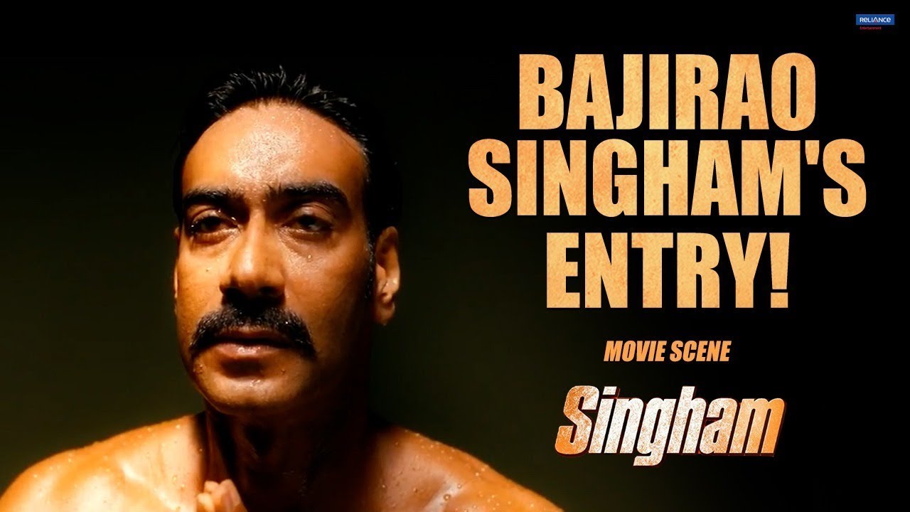 Ajay Devgn Entry Scene | Singham Movie Scene | Kajal Aggarwal, Prakash ...