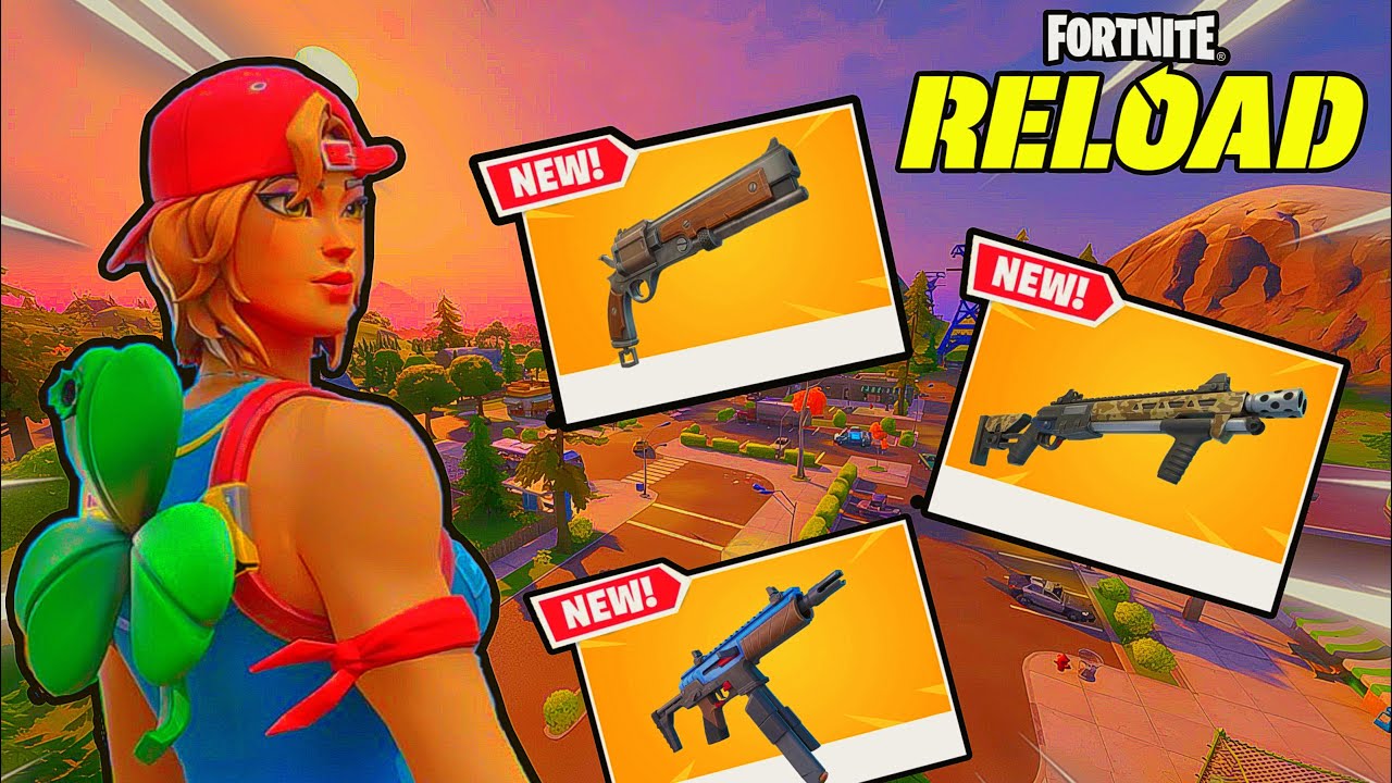 Only Using *New* Weapons Added Into (Fortnite Reload) Challenge ...