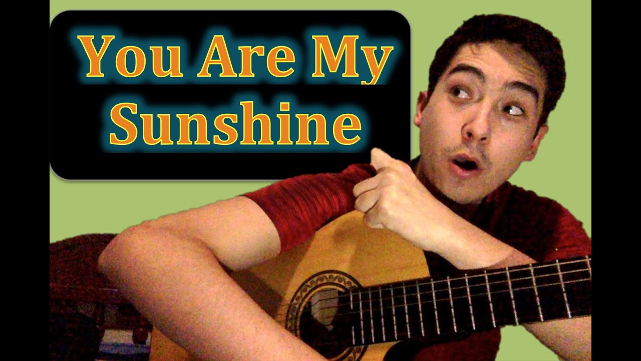 You Are My Sunshine (EASY) Guitar Tutorial - YouTube