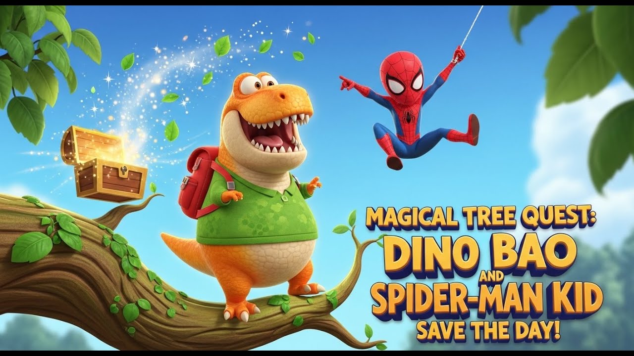 Cartoon Movies for Kids - Magical Tree Quest Dino BAO the T-rex and ...