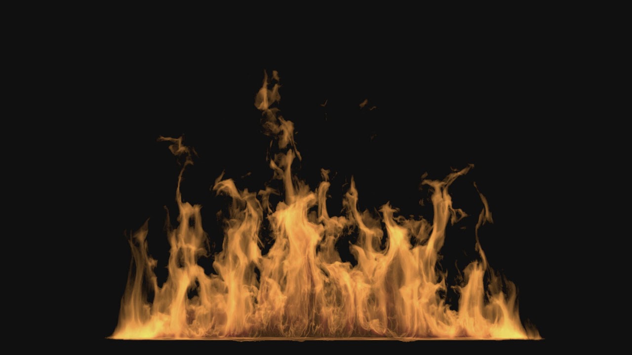 4k fire stock footage - YouTube