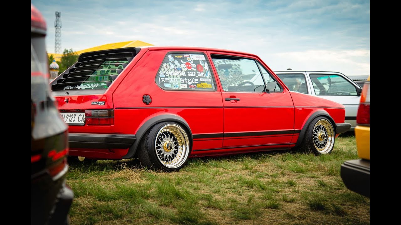 Volkswagen Golf Mk 1 from Japan 2.0 8v on dual dellorto carbs. - YouTube