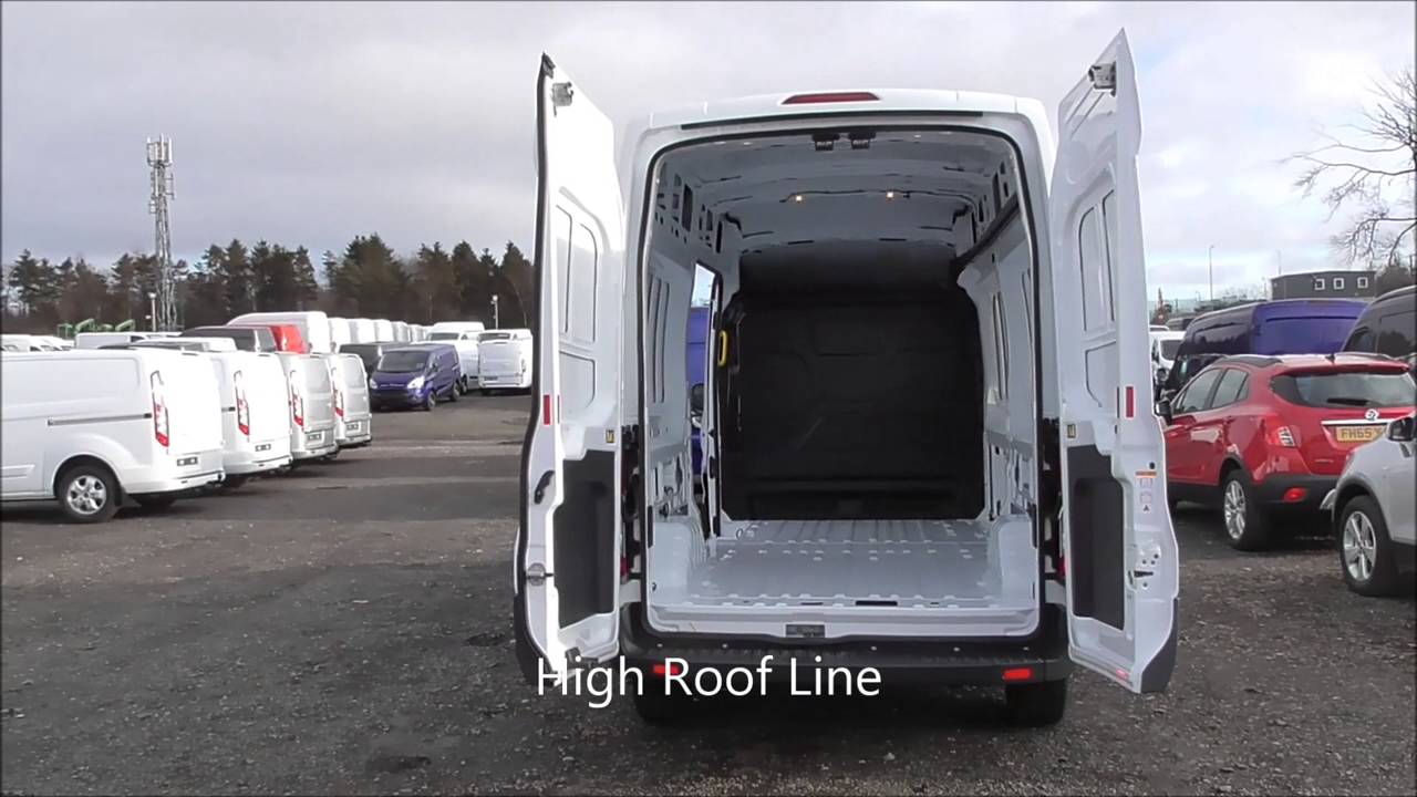 Ford Transit 2016 350 LWB L3 H3 2.2TDCI 125PS RWD U35664 - YouTube