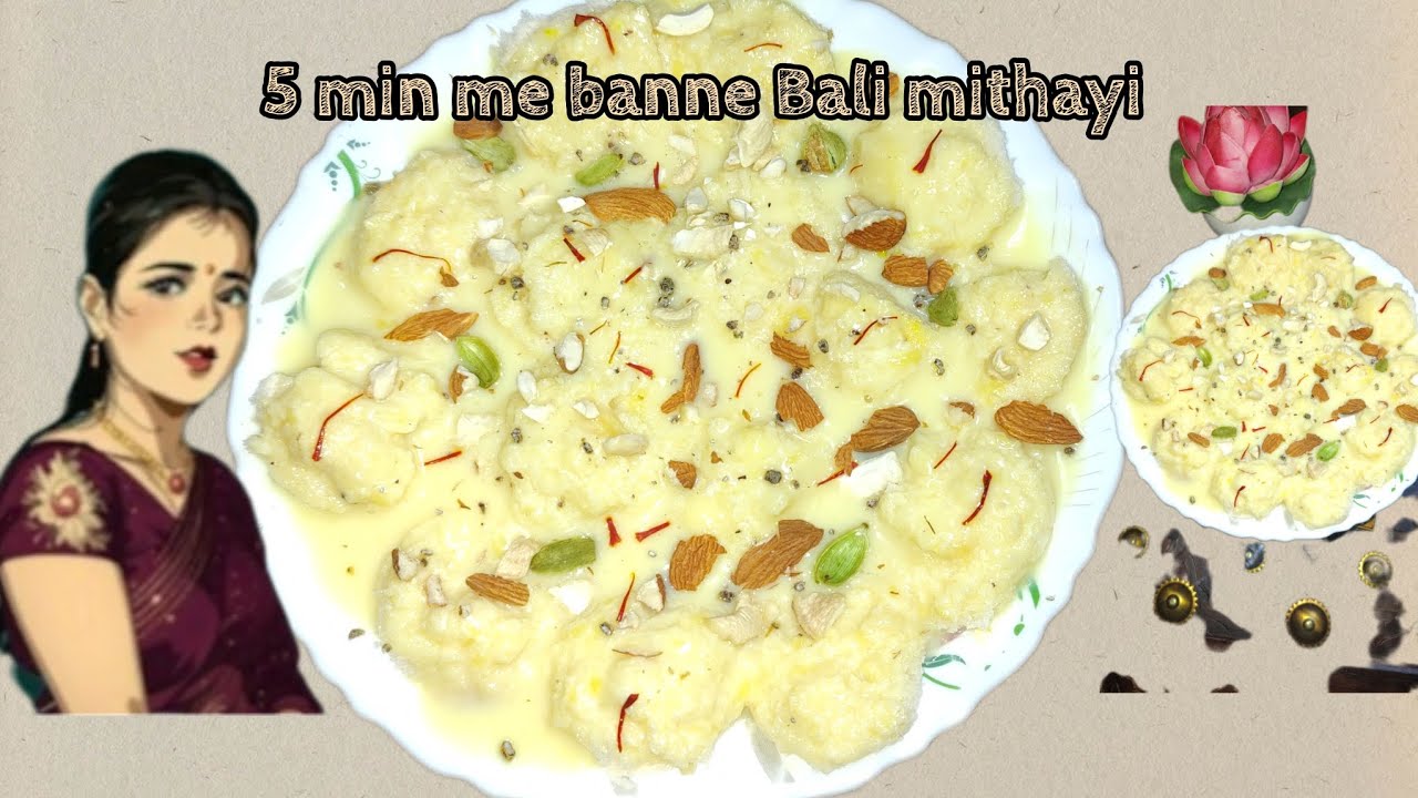 5 min me banne Bali mithayi aaisha mithayi jo muh me jate hi ghul jaati ...