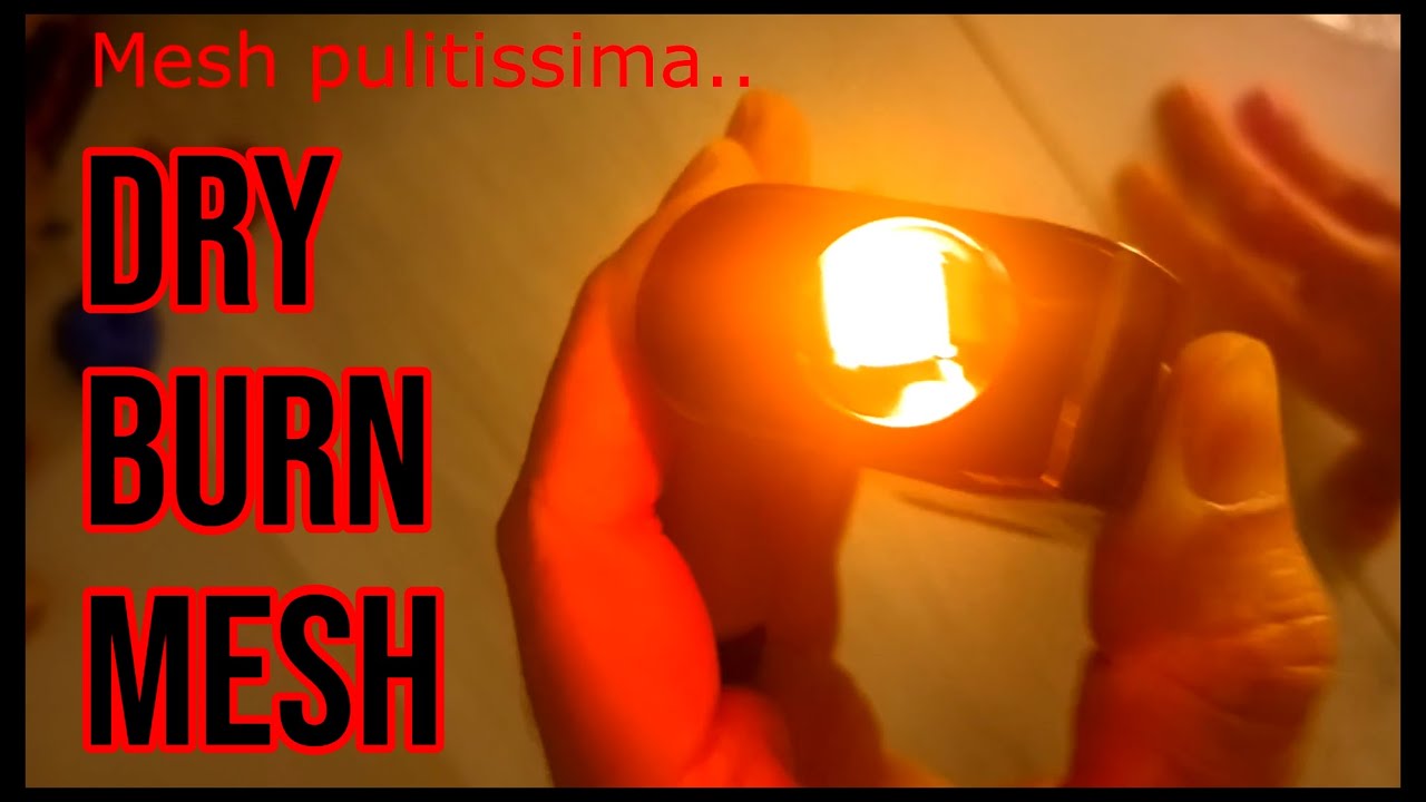 Dry Burn Mesh - YouTube