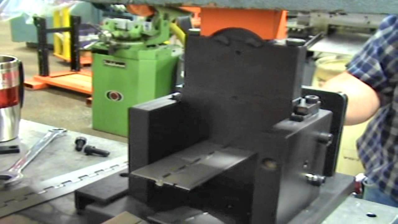 Scotchman Piano Hinge Shear Product Demonstration - YouTube