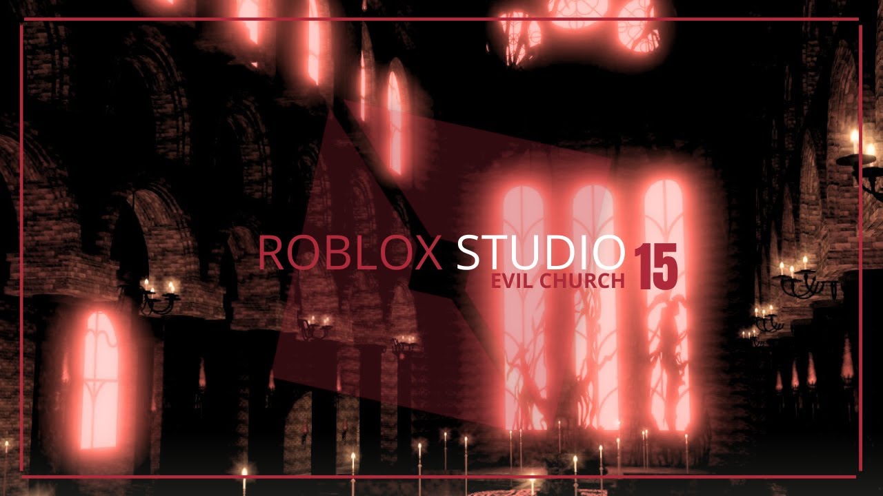 (ROBLOX STUDIO) - Demonstration and Speed Build - Evil Church 🎃 - YouTube