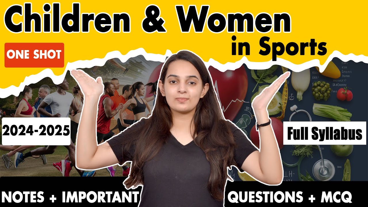 Children and Women in Sports Class 12 Physical Education | Class 12 ...