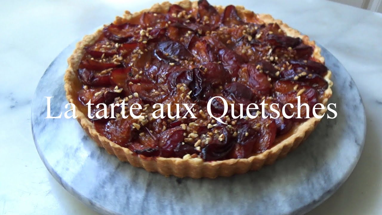 la tarte aux Quetsches - YouTube