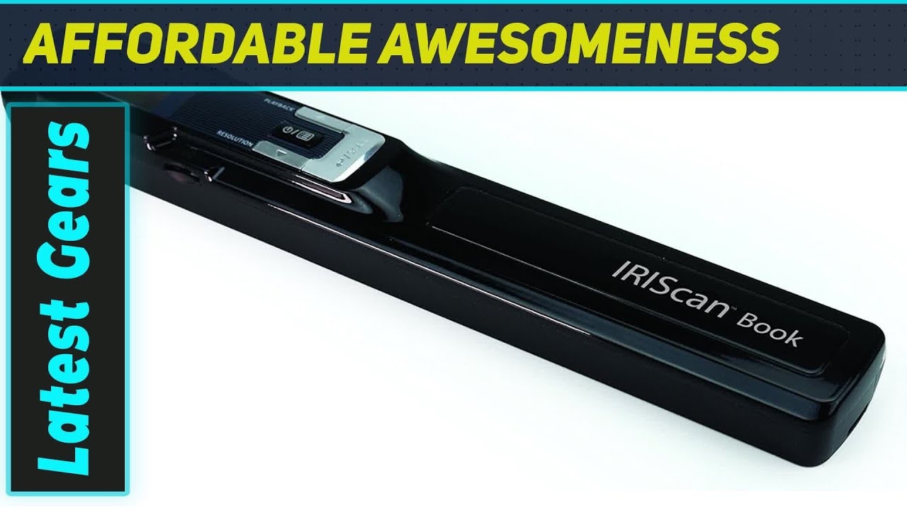 IRIScan Book 3: The Ultimate Portable Scanner for Books & Documents ...