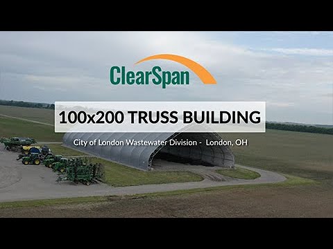 ClearSpan Wastewater Sludge Storage Building – City of London ...