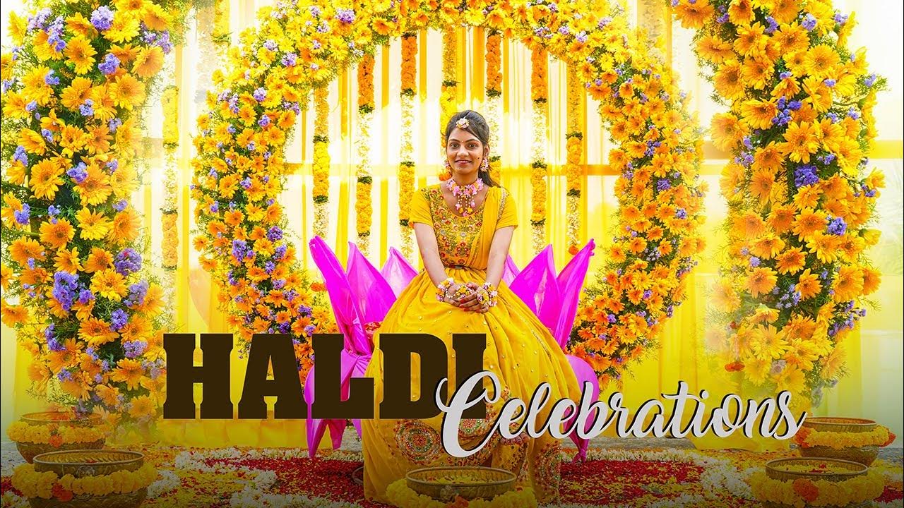 Best haldi cinematic video 2024 || Harini's Haldi || HALDI TEASER - YouTube