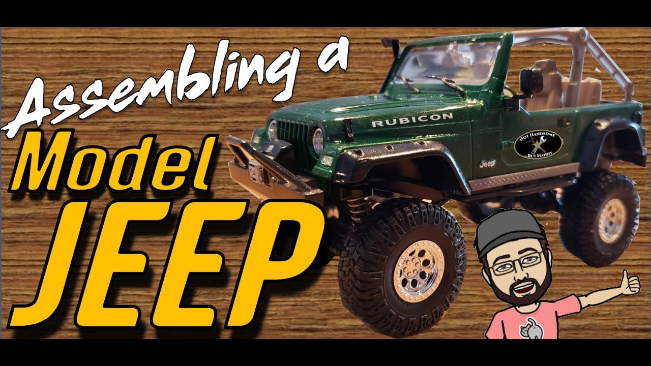 Assembling a Model Jeep - This could be my smallest Jeep build ever ...