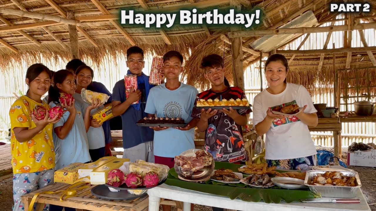 Nagluto kami ng Crispy Pata | BIRTHDAY CELEBRATION SA BUKID PART 2 ...