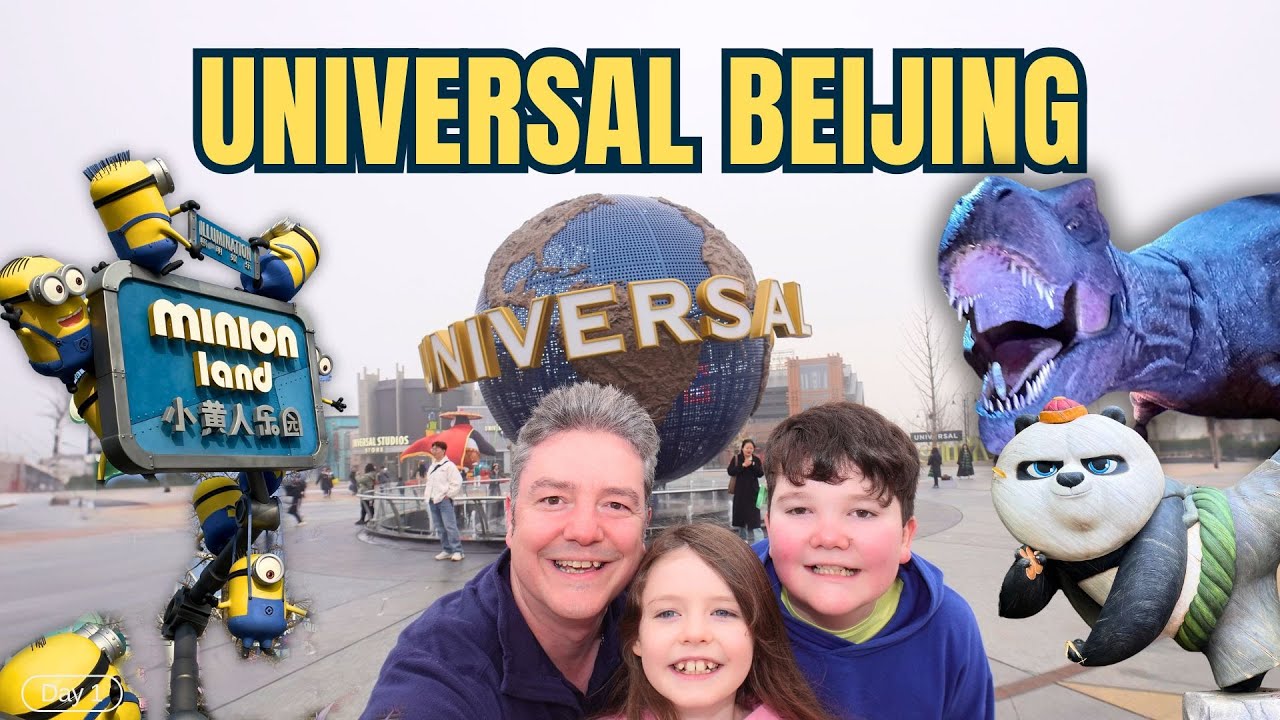 Universal Studios Beijing - Our First Day in China - YouTube