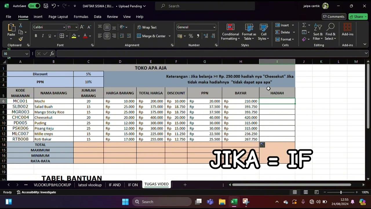 TUTORIAL EXCEL - YouTube