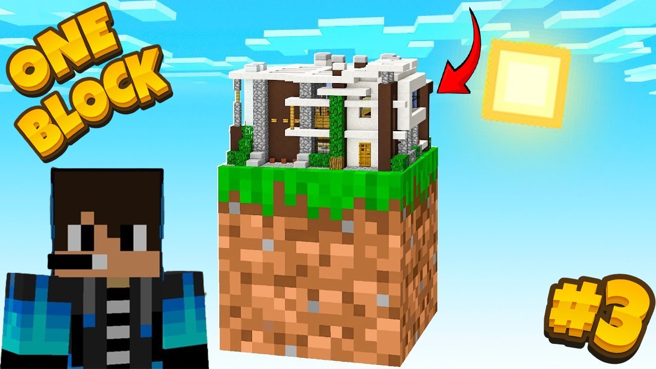 Making House in Oneblock| Oneblock Episode 3| Minecraft - YouTube