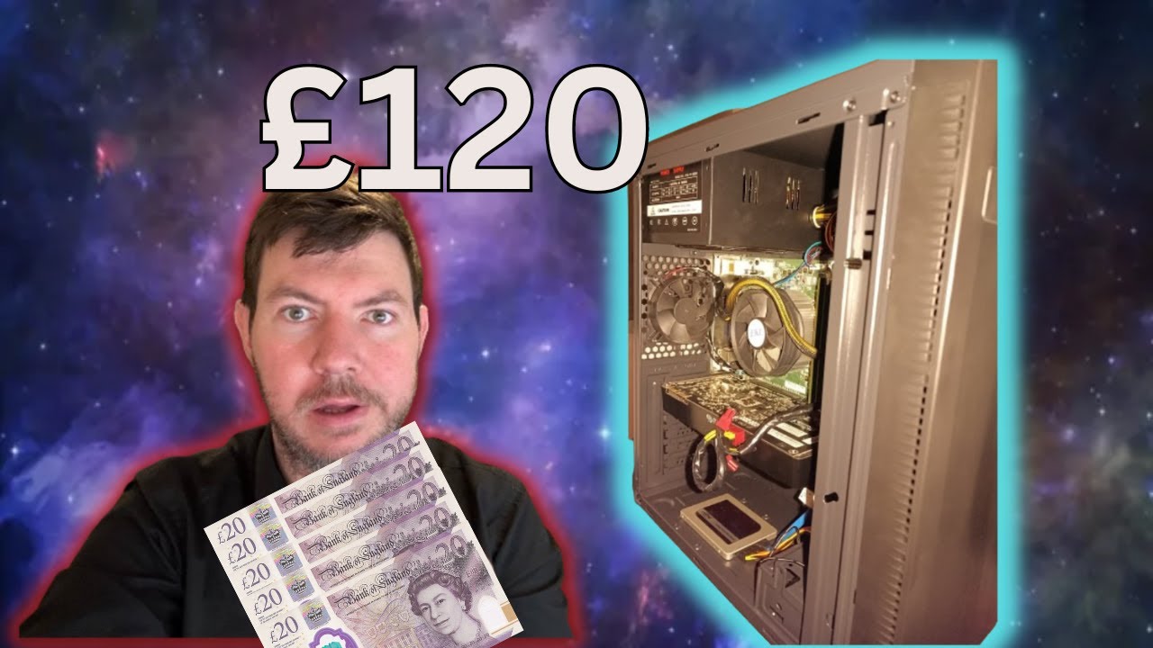 Under £120 Gaming PC in UK - YouTube