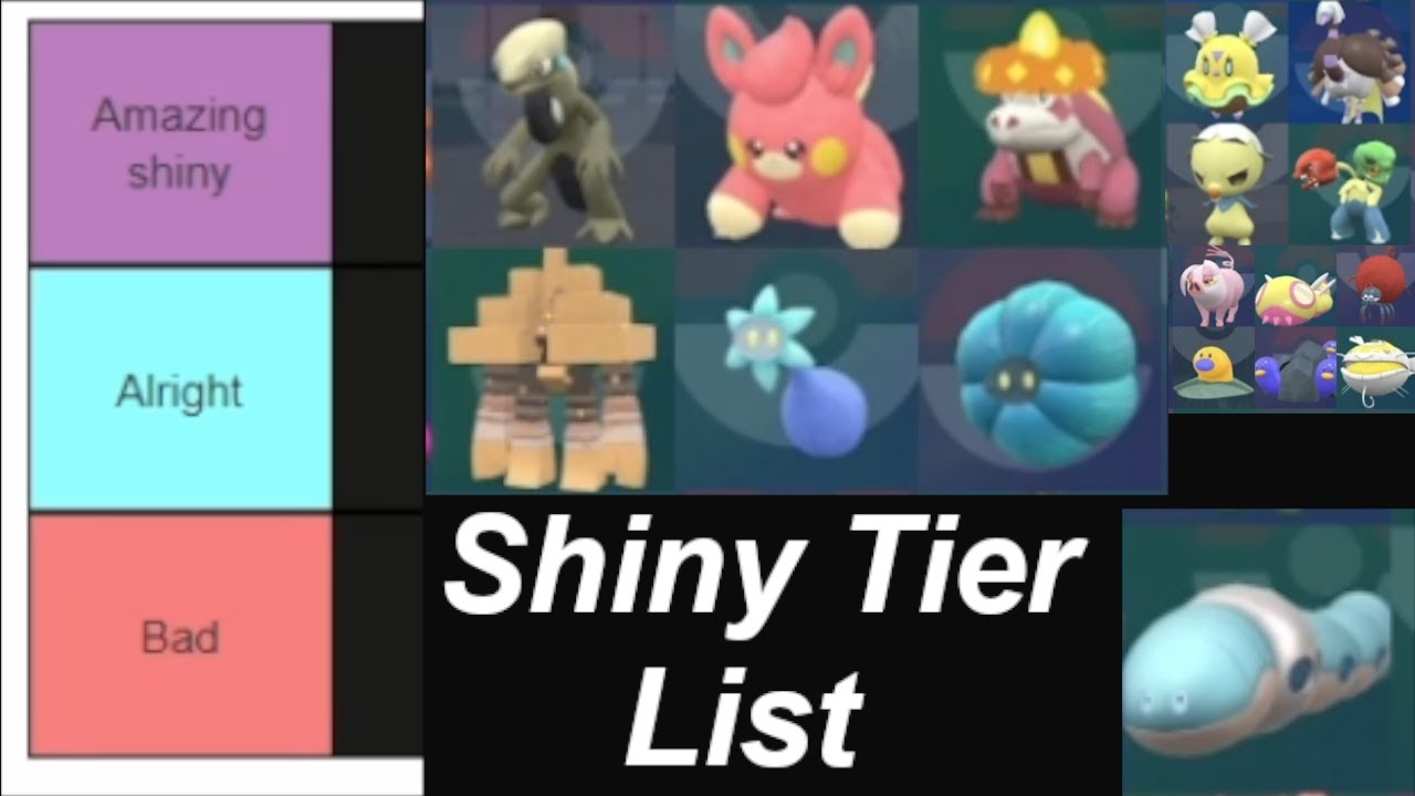 Pokemon Scarlet and Violet All New Shiny Tier List - YouTube
