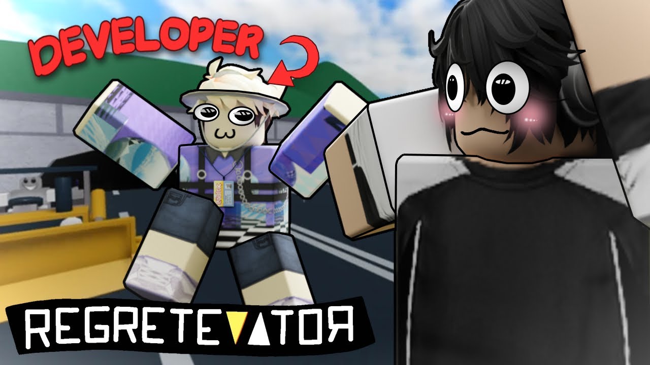 I MET THE DEVELOPER OF REGRETEVATOR... (not clickbait*) - YouTube
