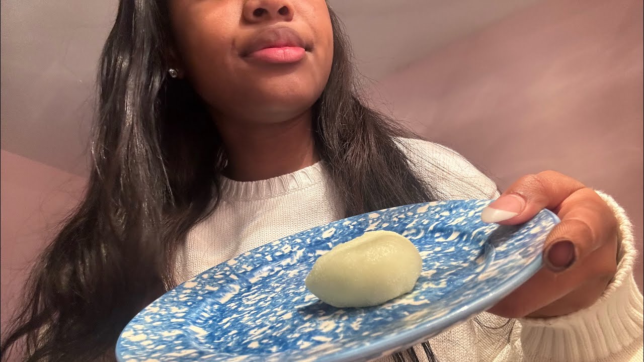 ASMR Eating Mochi Ice Cream - YouTube