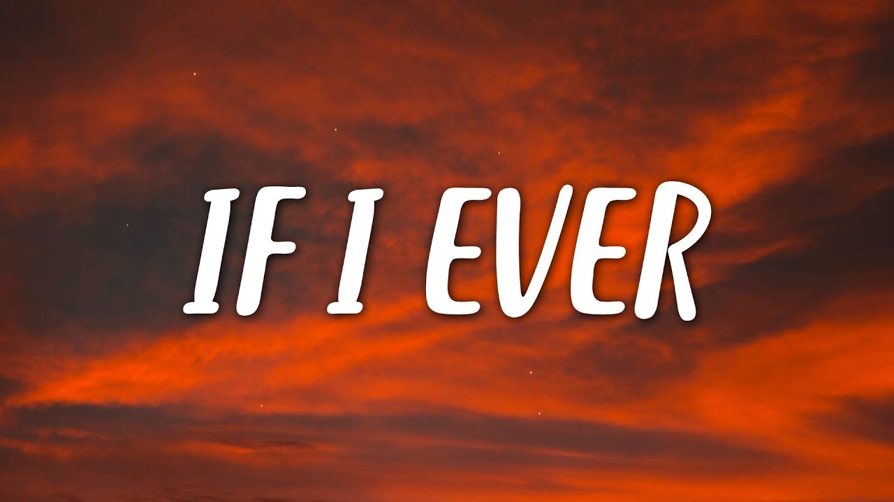 Conor Maynard - If I Ever (Lyrics) - YouTube