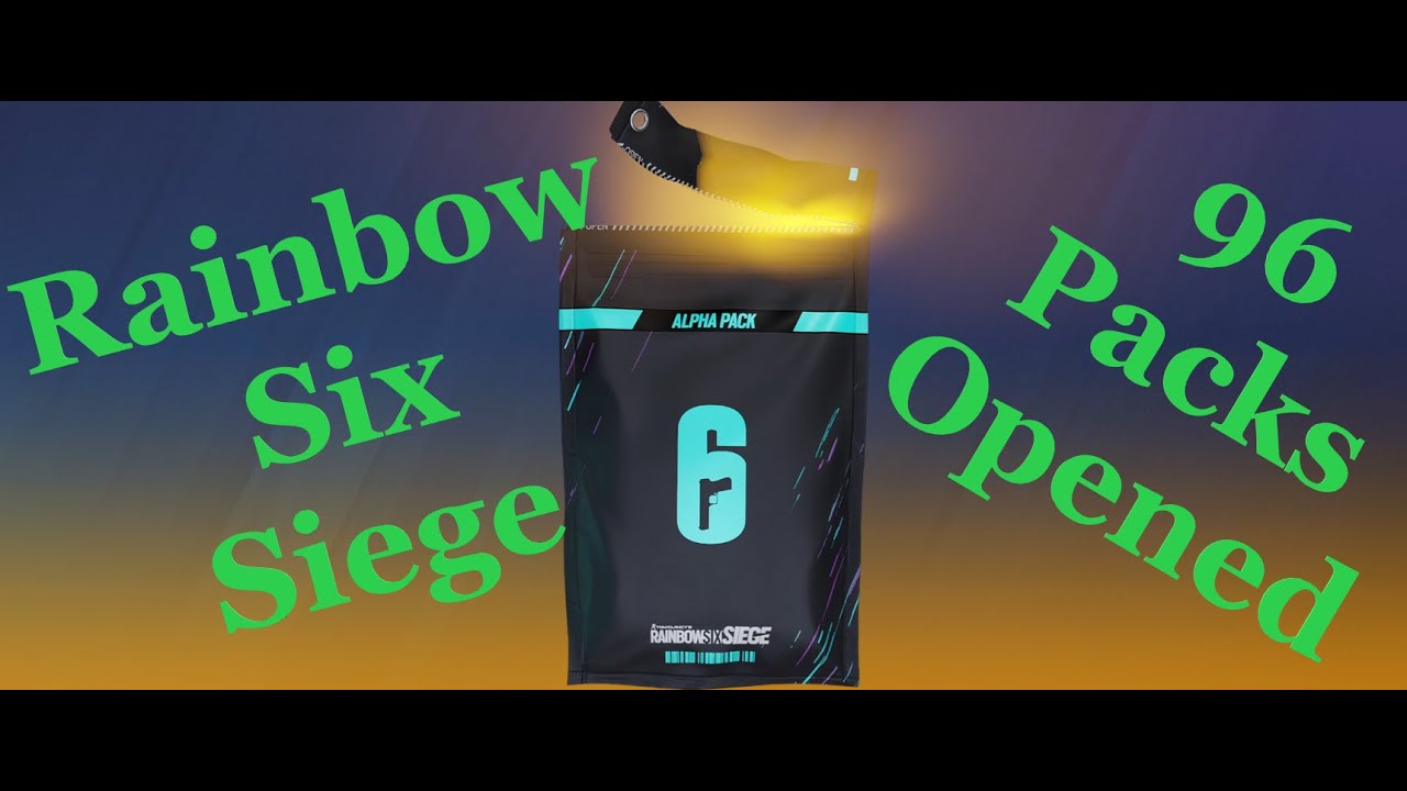Rainbow Six Siege Pack Opening - YouTube