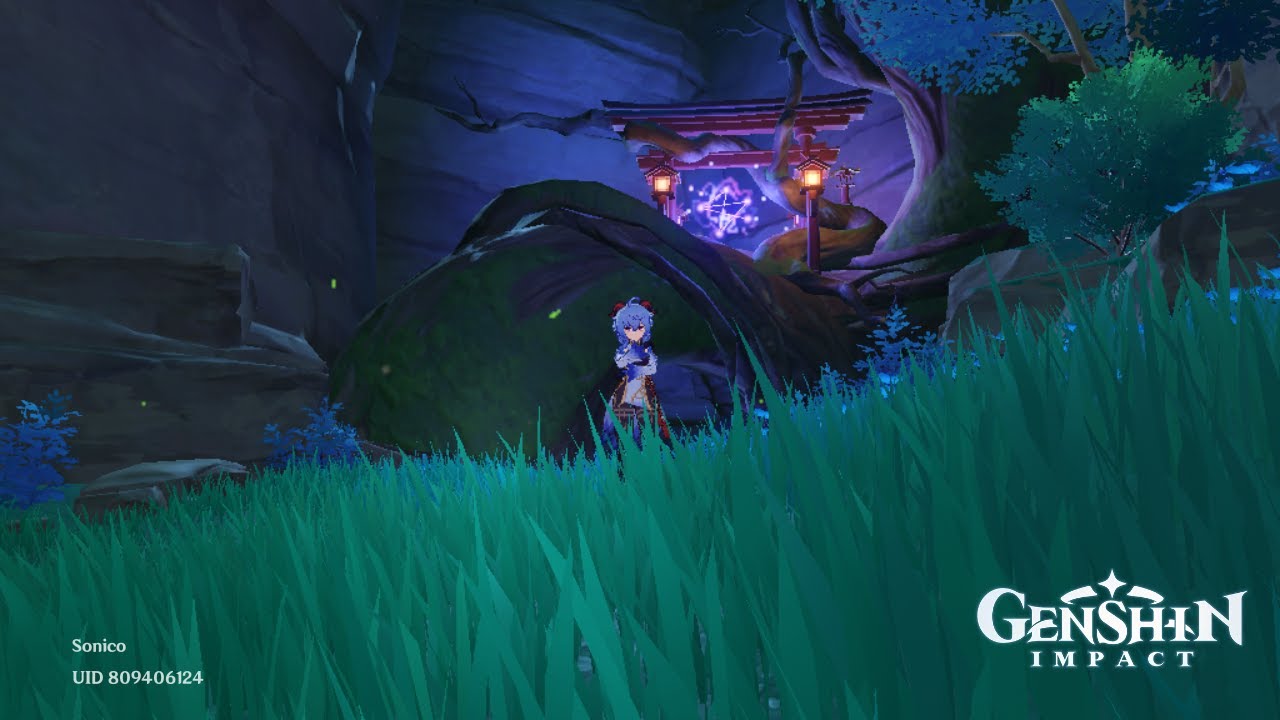 Inazuma Puzzle Quest Chinju Forest Sacred sakura | Genshin Impact - YouTube